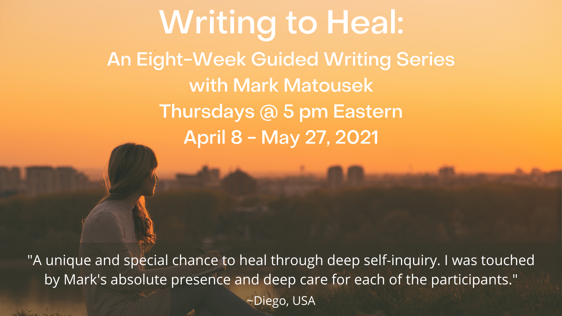 June Newsletter - Mark Matousek